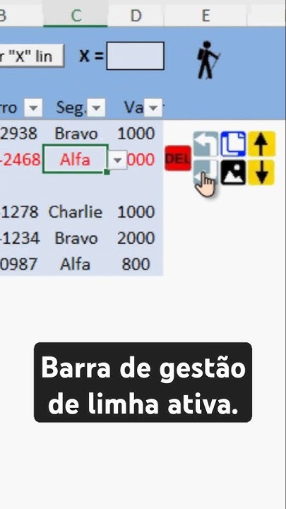 Duplique a linha ATIVA com um clique (Excel VBA) - YouTube