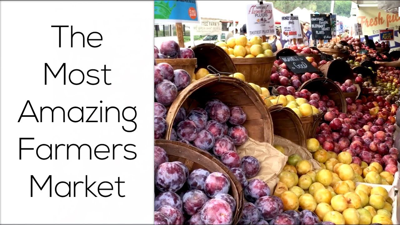 The Most Amazing Farmers Market!!! - YouTube