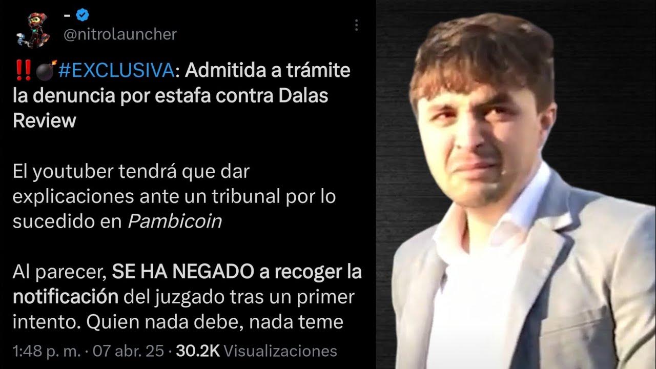 🚨EXCLUSIVA🚨DENUNCIA de ESTAFA en CONTRA de DALAS ES ADMITIDA a TRÁMITE y NO RECOGE la ...