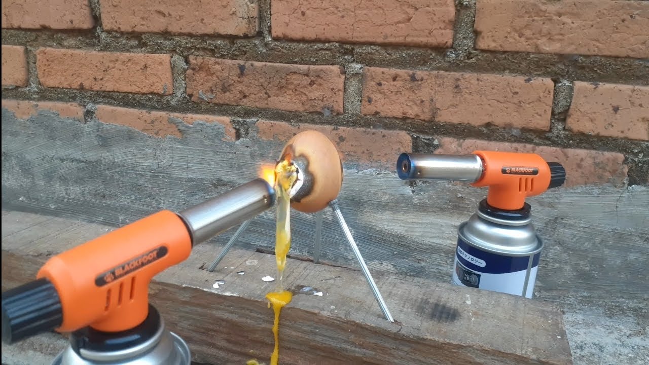 EXPERIMENT..! GAS TORCH VS EGG.TOMATO.FANTA.COCACOLA.. SPRITE ICE ...