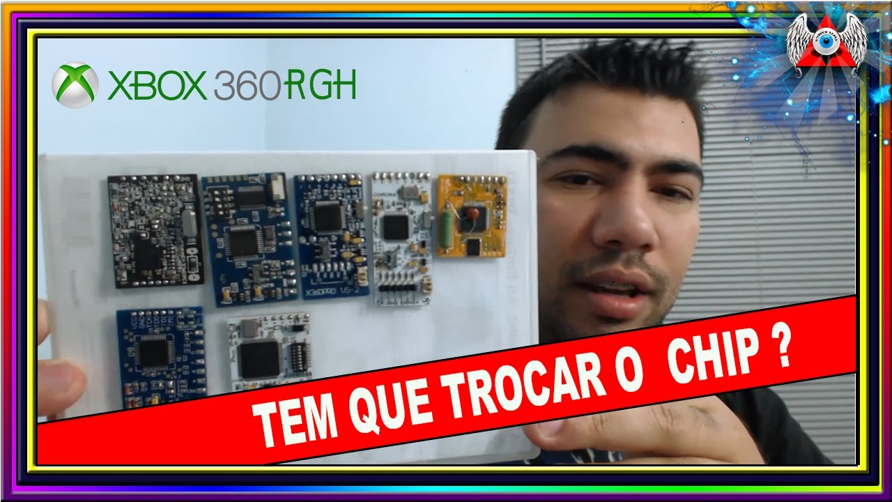 XBOX 360 RGH - Depois de um tempo tem que trocar o chip ? - YouTube