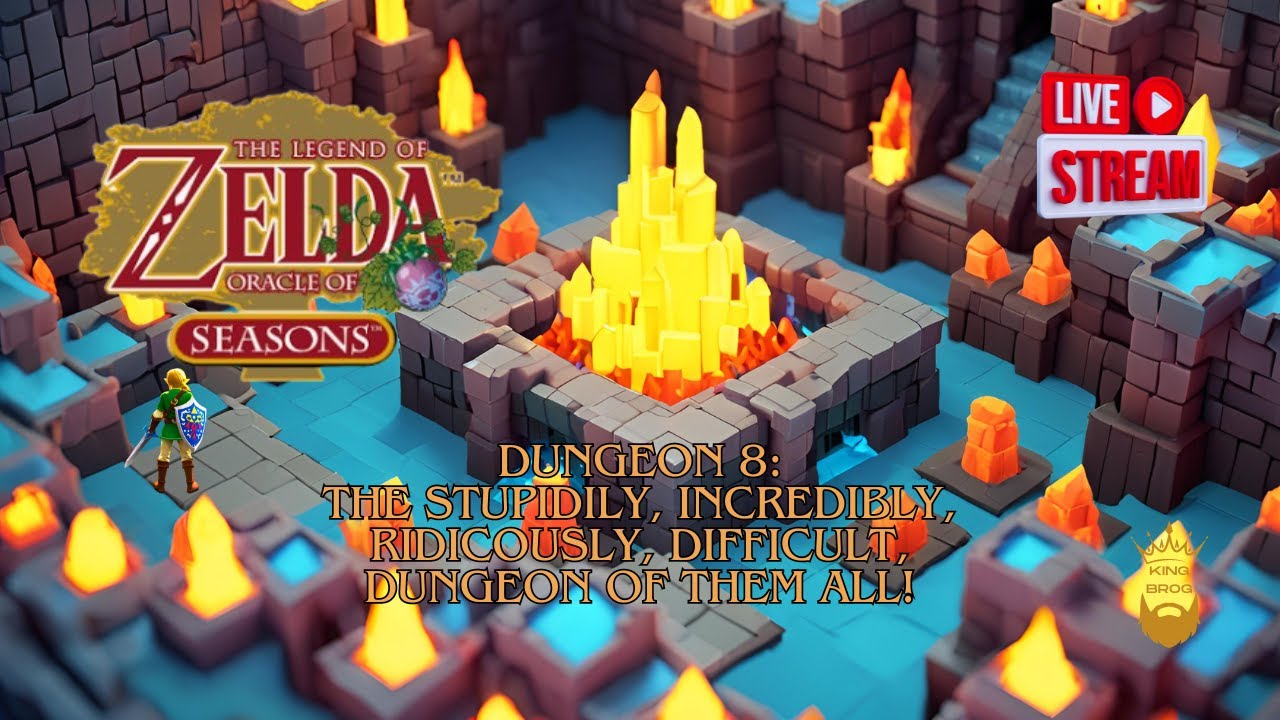 🔴Zelda Oracle of Seasons - Dungeon 8 - YouTube