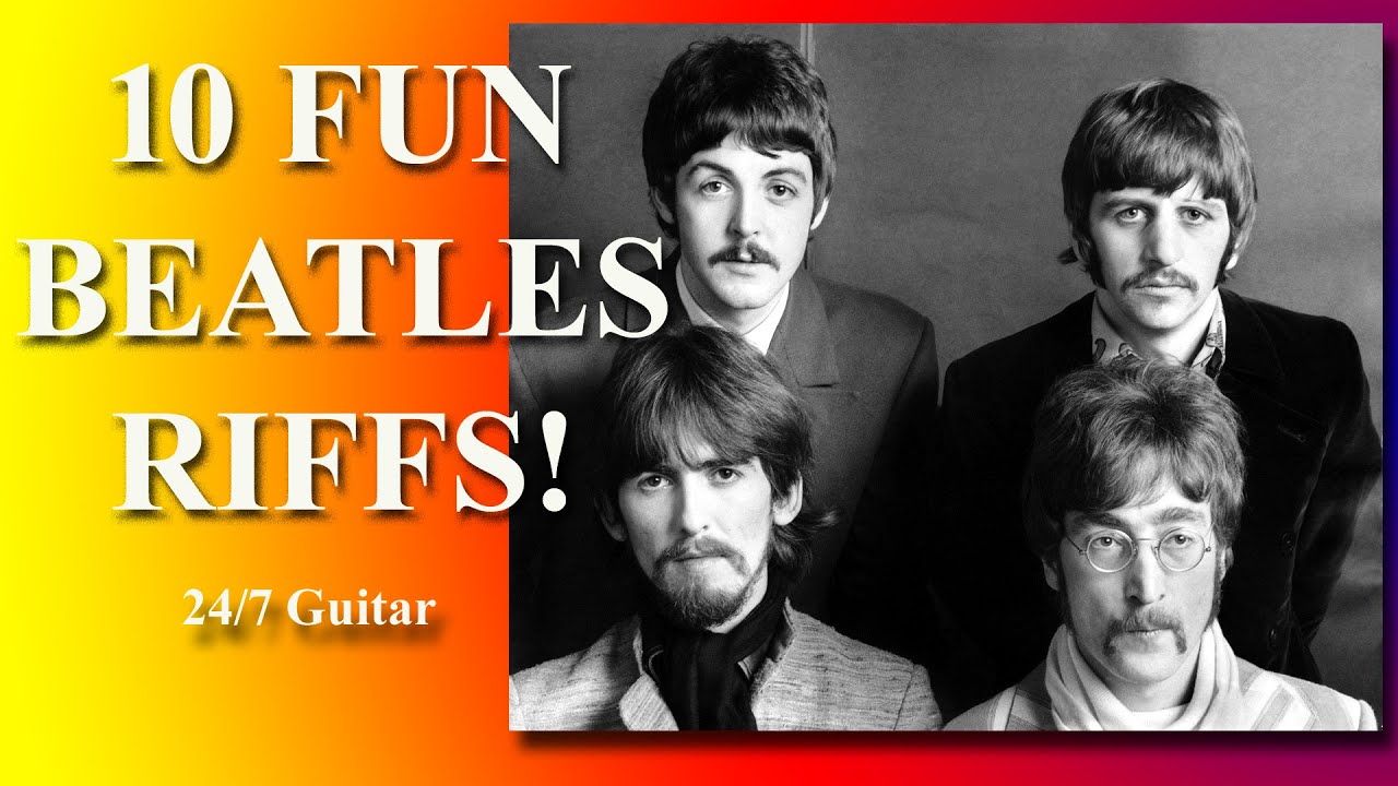 10 FUN BEATLES RIFFS! - YouTube