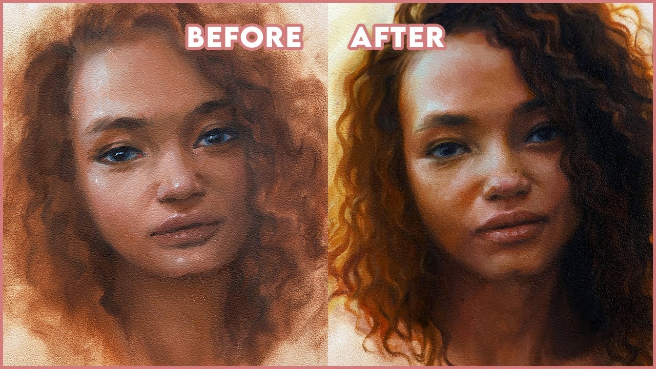 Before and After: One year of art school 🎨 OIL PAINTING TIMELAPSE - YouTube