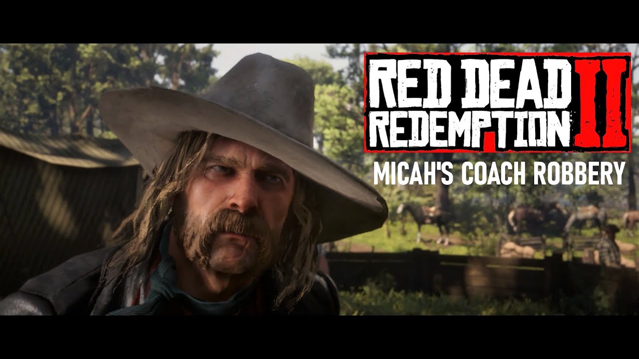 Micah's Stagecoach Robbery | Red Dead Redemption 2 - YouTube