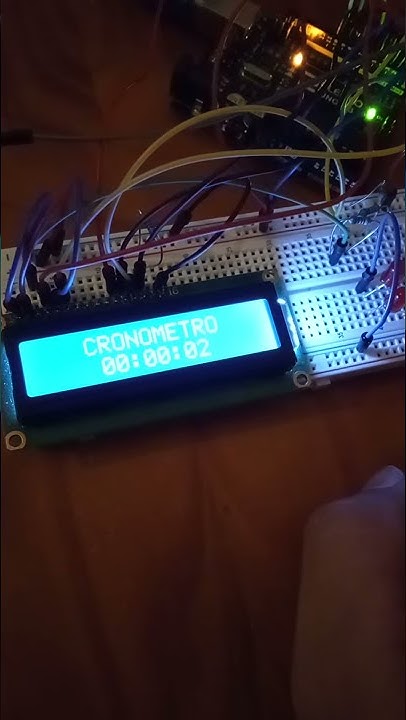 Estación meteorológica simple con Arduino + cronómetro. - YouTube