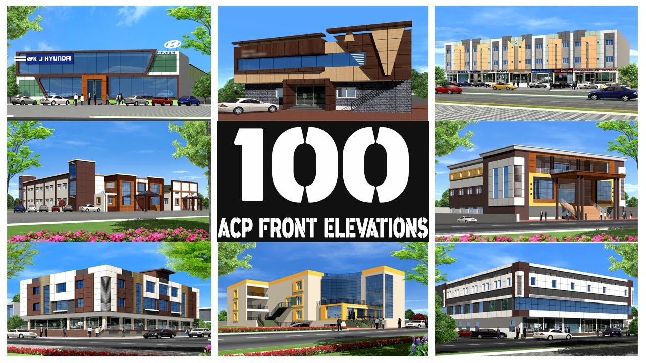 100 ACP Front Elevation Designs - YouTube