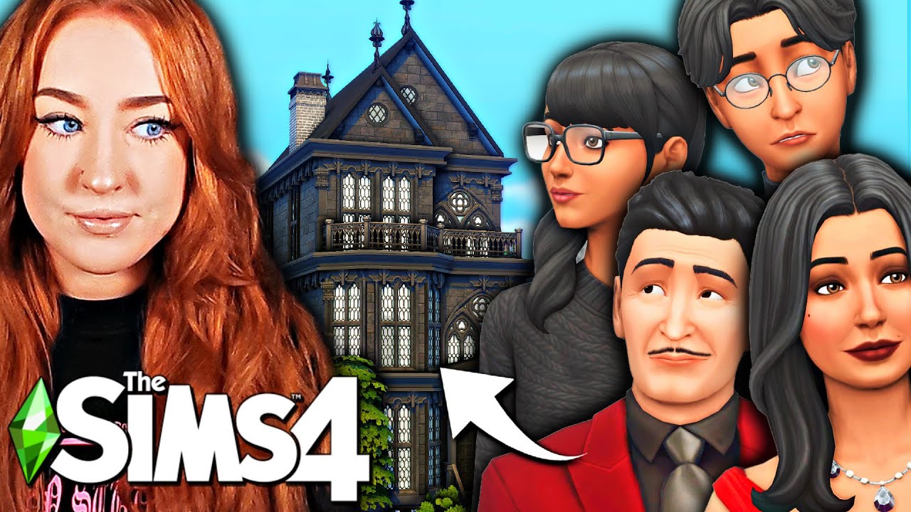 Building Townhouses For All The Sims 4 Townies! || Part 1 - The Goths ...