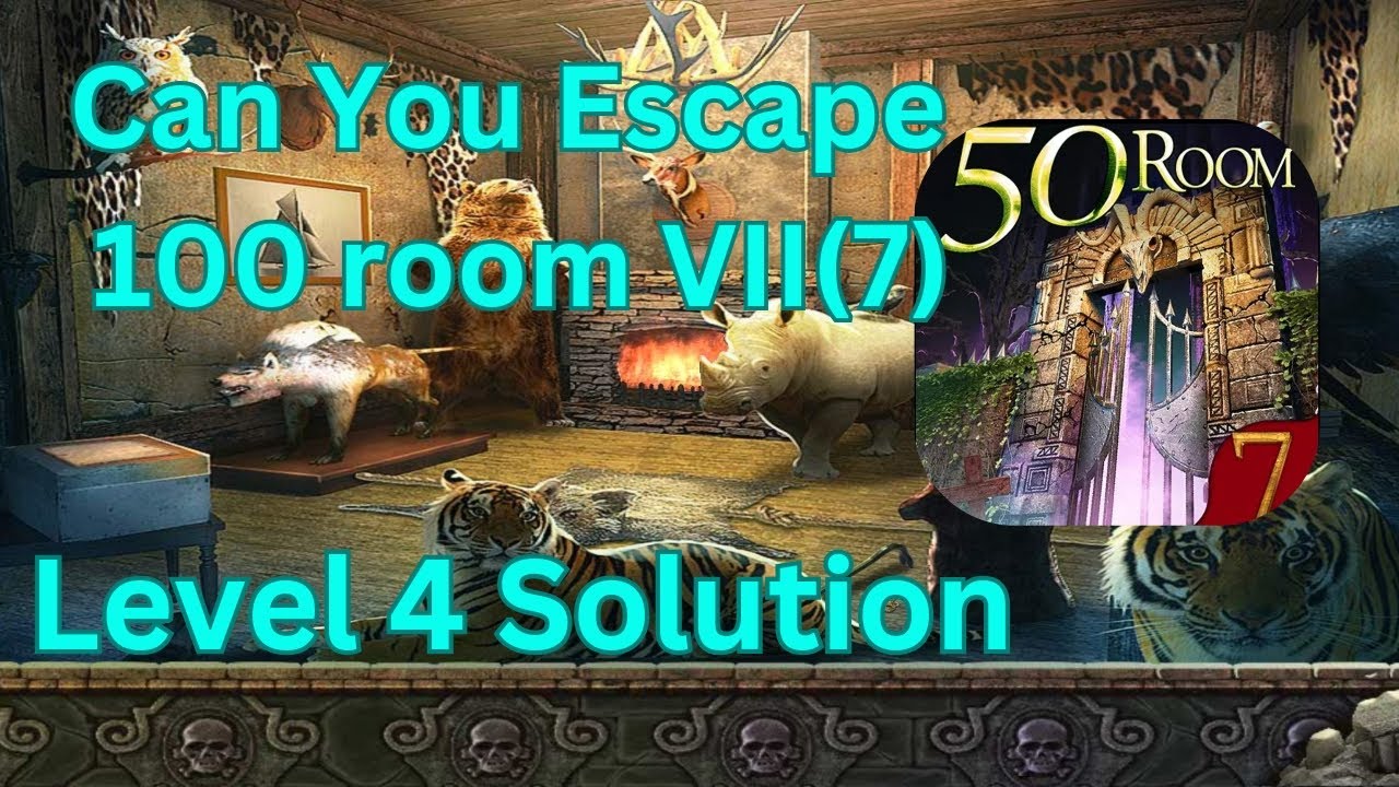 Can you escape the 100 room VII Level 4 Solution - YouTube