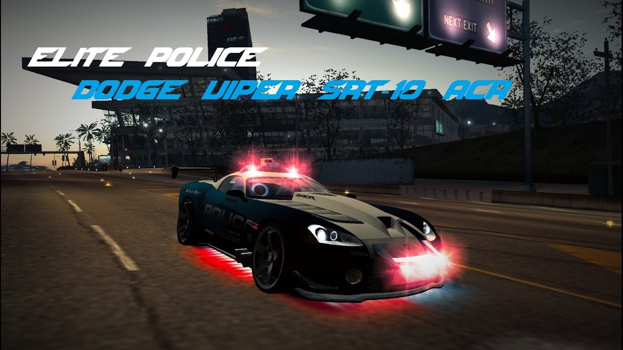 Need for Speed World Offline: Elite Police Edition Dodge Viper SRT-10 ...