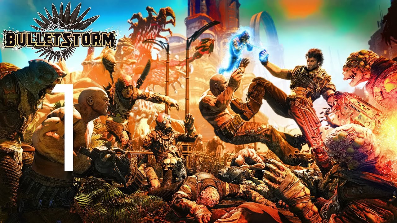 Bulletstorm - Campaign Walkthrough - No Commentary - Part 1 - YouTube