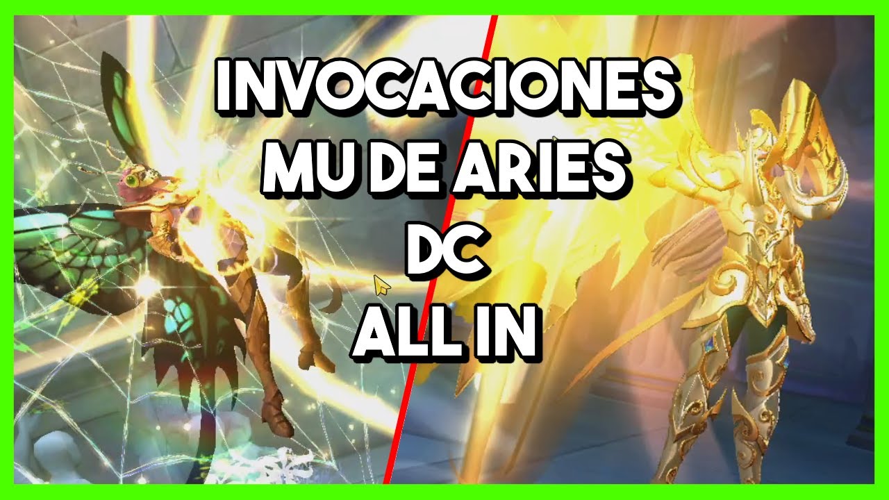 INVOCACIONES MU DE ARIES DC - Bueno... son invocaciones - SSAKOTZ - YouTube