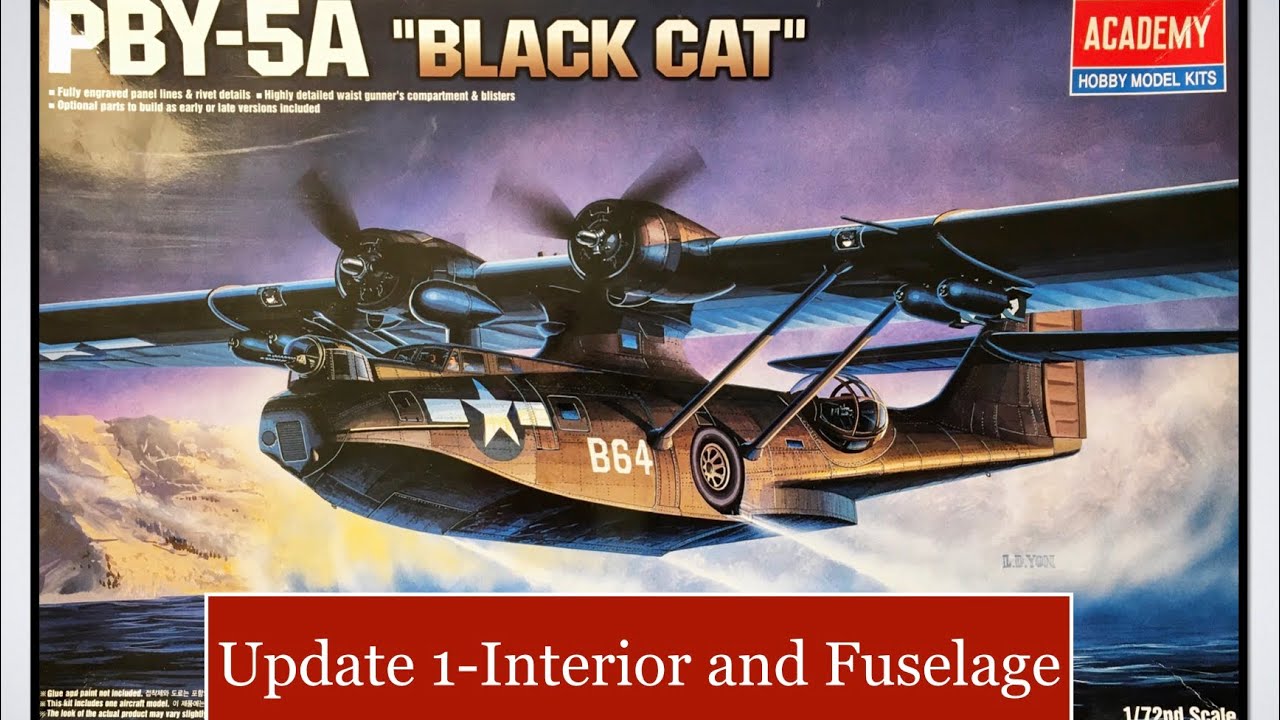 Building the Academy 1/72 PBY-5A "Black Cat"-Update 1 Cockpit and ...