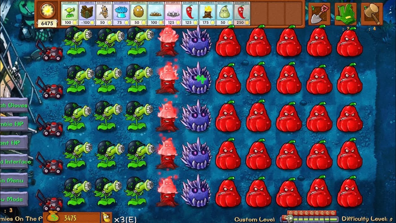 Pvz Fusion | Pea Commando + Squashed Infernowood vs New Fusion Zombies ...