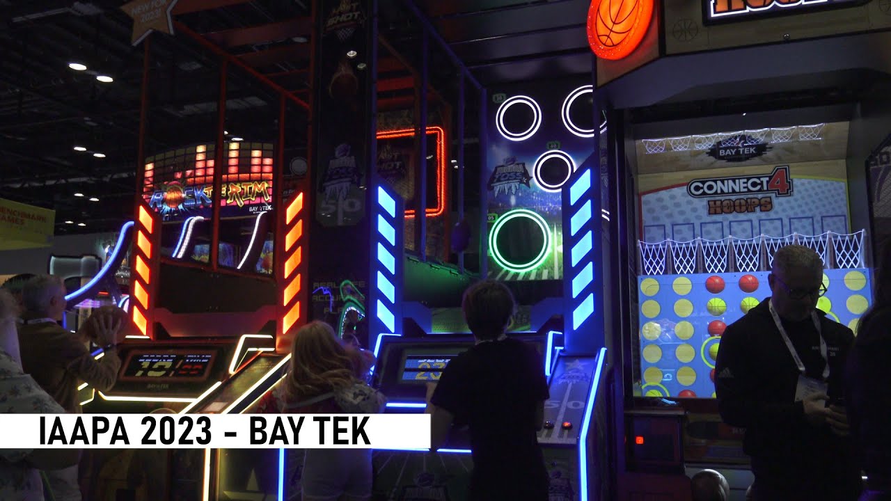 Tundra Toss Football Fury by Bay Tek Entertainment [IAAPA 2023] - YouTube