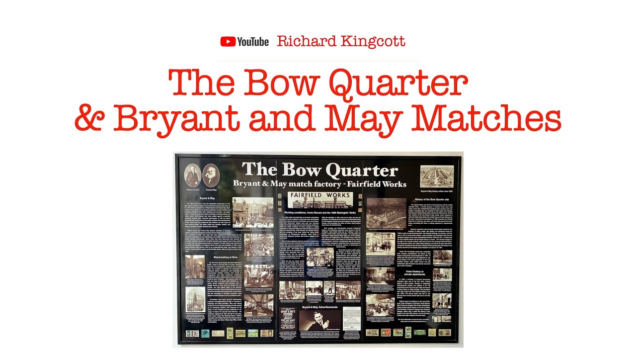 The Bow Quarter at the old Bryant & May Match Factory - YouTube