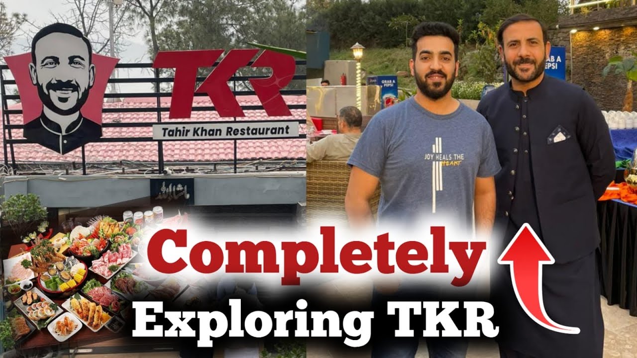 TKR Frist Experience Kaisa Raha | Iftar Buffet | Met With TKR Owner 😋 ️ ...