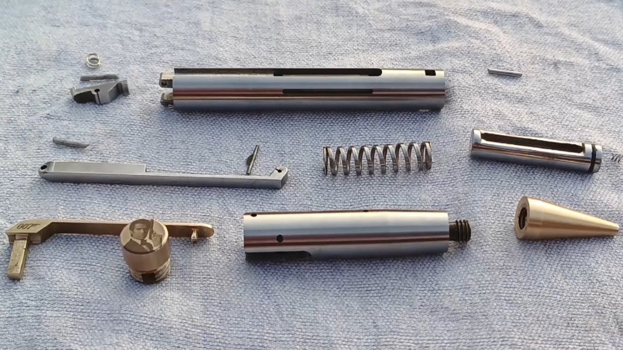 How Does The JAMES BOND 007 PEN GUN Work? - YouTube