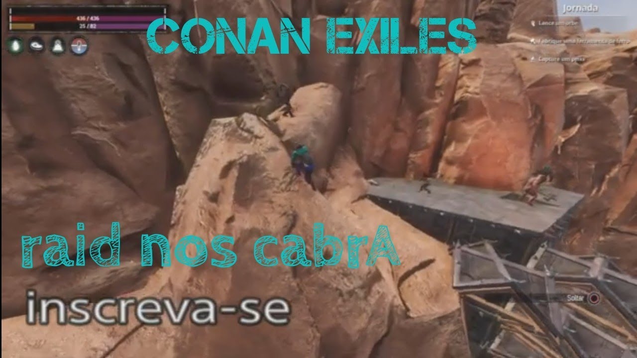 Conan exiles pvp 4500 raid os cabras - YouTube