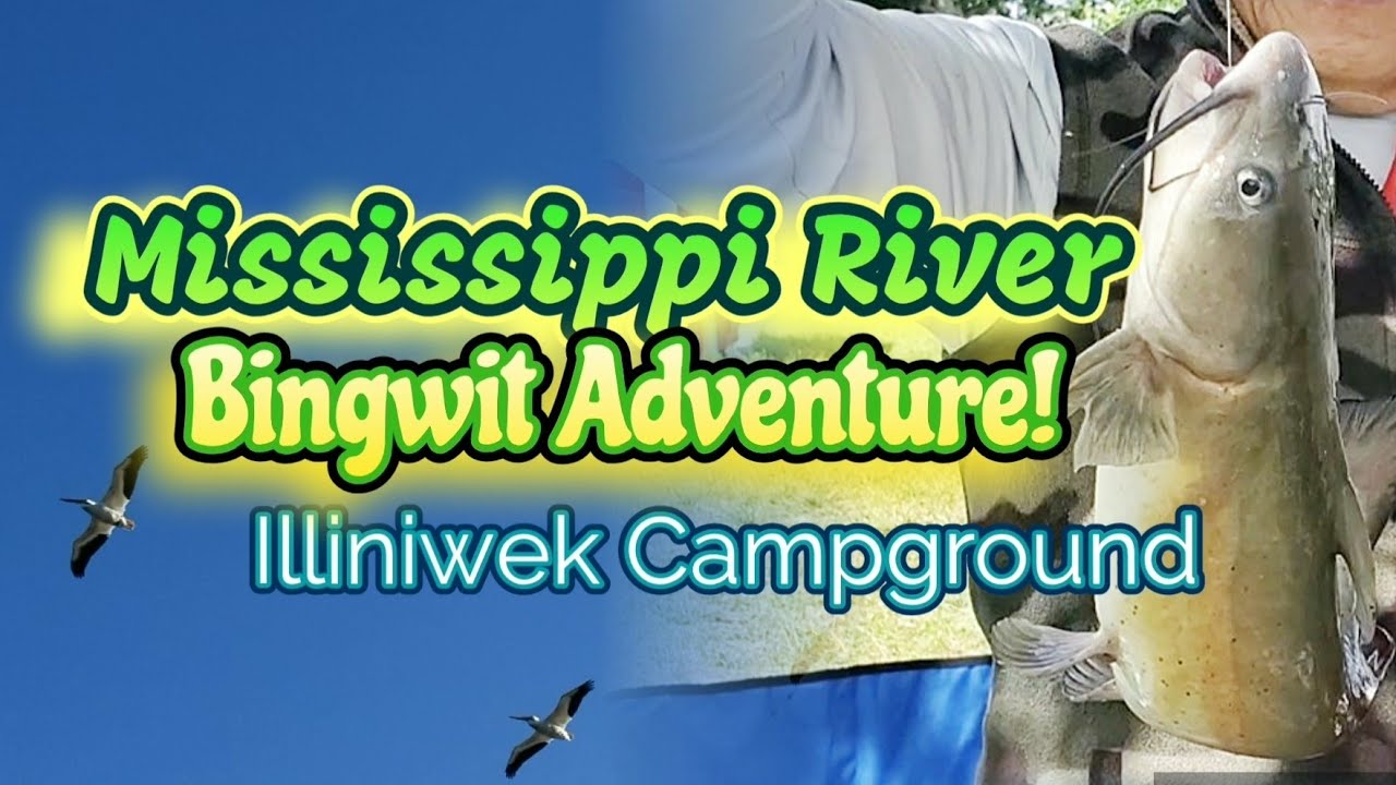 MISSISSIPPI RIVER / Bingwit Adventure / Illiniwek Campground - YouTube
