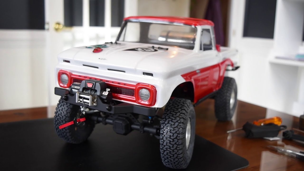 Element Chevy C10 RC Test Run! - YouTube