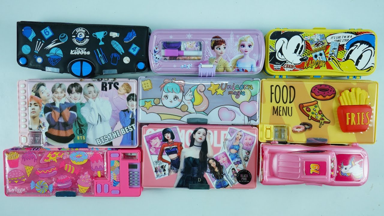 Unique Of Pencil Box Unboxing Part 1 - YouTube