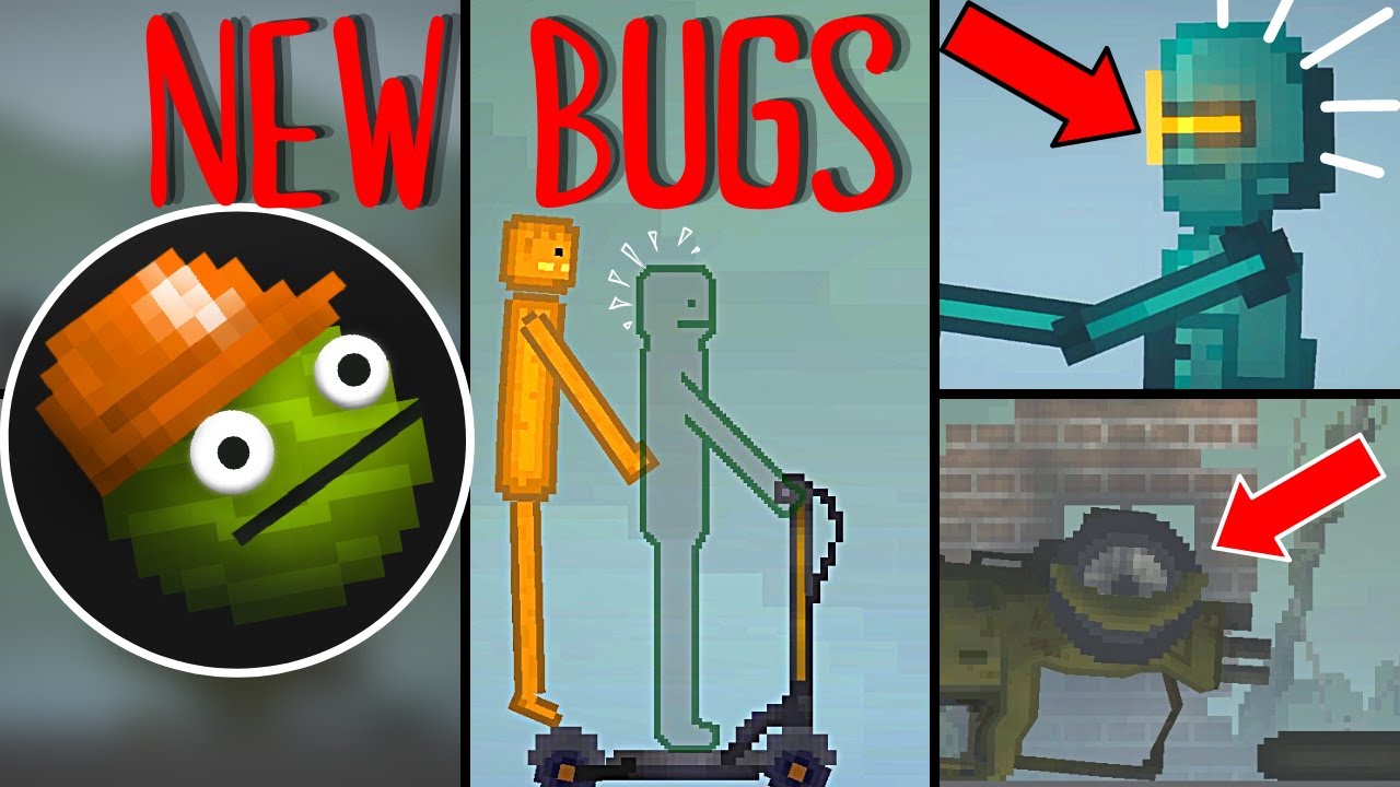 TOP 6 new BUGS in Melon Playground | Melon Sandbox - YouTube