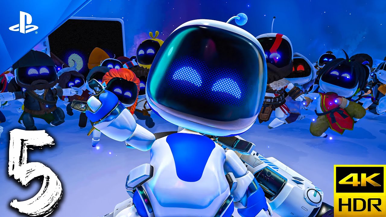 Feather Cluster｜Astro Bot 2024｜Ending｜4K PS5 - YouTube