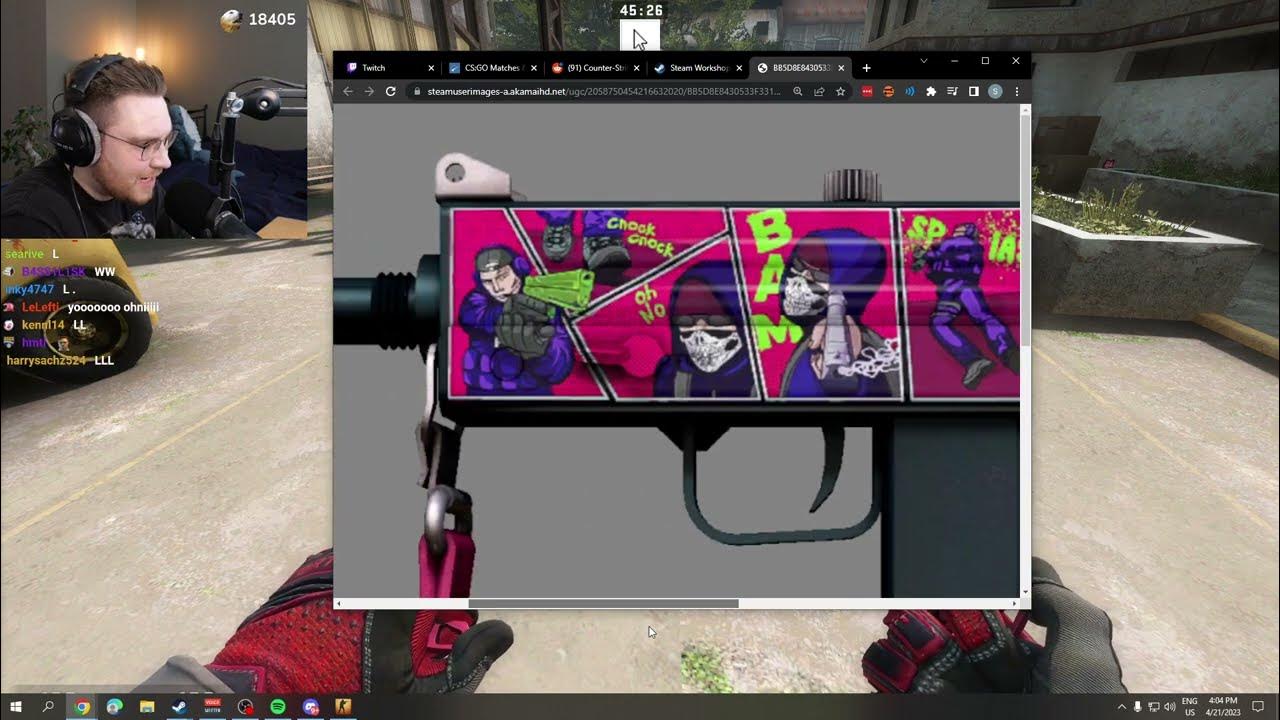 ohnePixel Reacts to CS:GO Workshop Skins #5 - YouTube