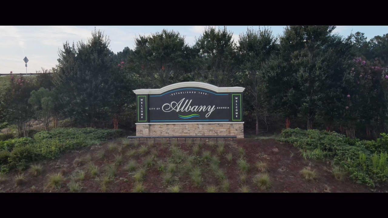 Sunset in Albany | 2023 4K Drone stock Footage in Albany, Georgia - YouTube