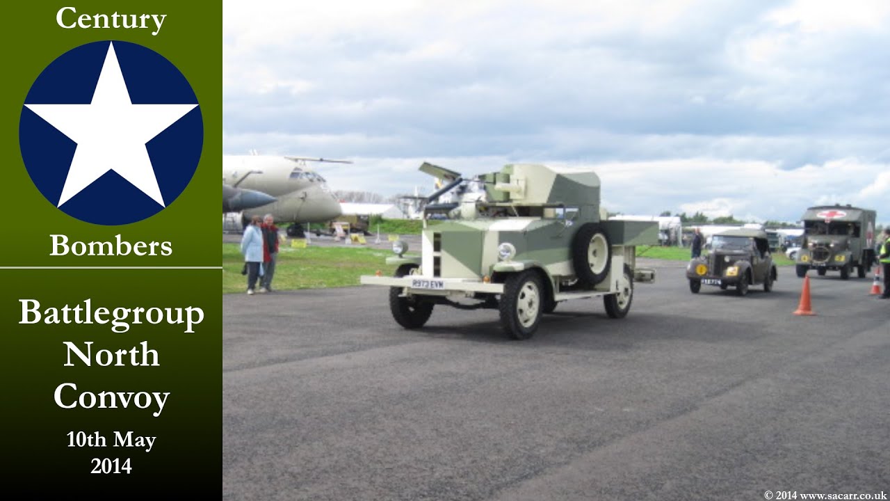 Battlegroup North 2014 Military Convoy - YouTube