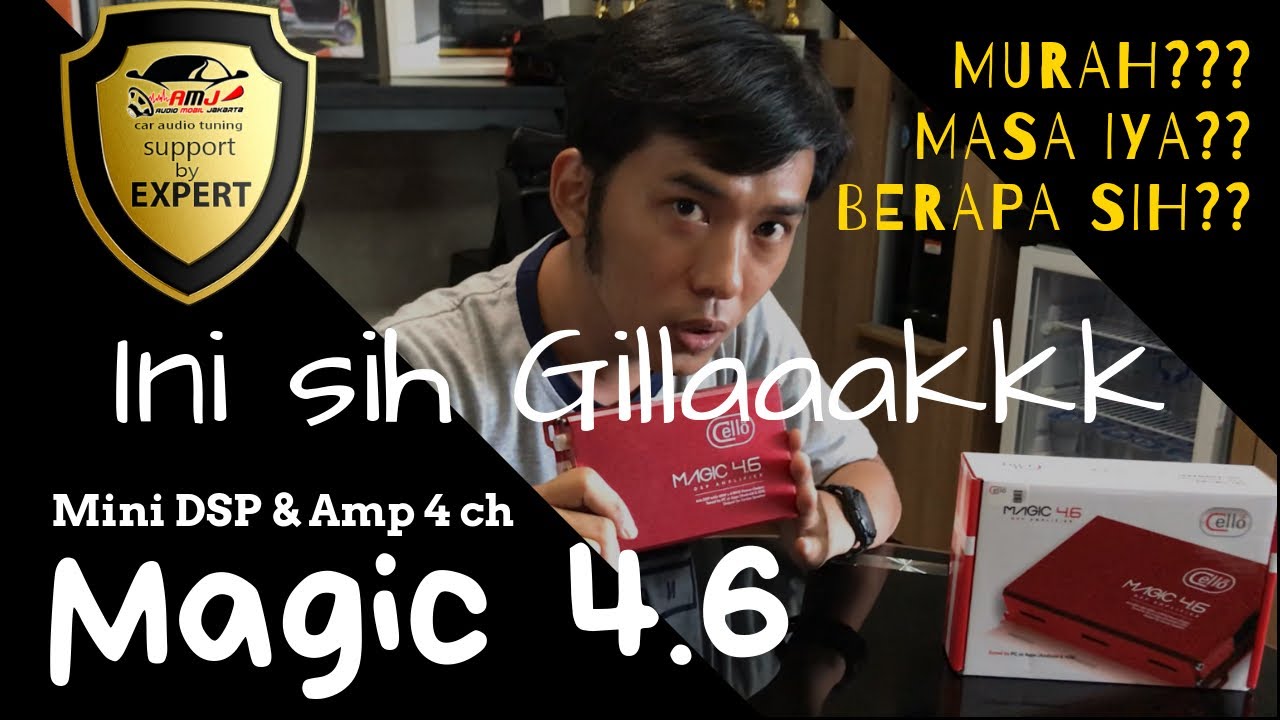 Review Cello DSP Magic 4.6 || Processor Amplifier 4Ch || #Part1 - YouTube