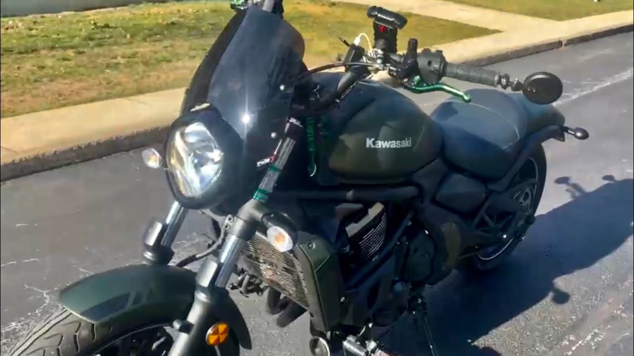 Simple Accessories & Mods - 2019 Kawasaki Vulcan S 650 Cruiser - YouTube