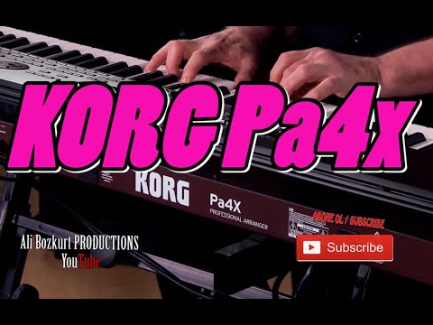 YENI 2020 Oyunhavasi KORG Pa4x Dörttelli elektro baglama Kemanlar Strings 4telli saz oyun havasi