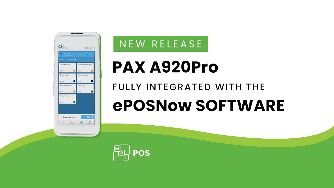 Just Released! ePOS Now Software Fully Integrated on the PAX A920Pro ...