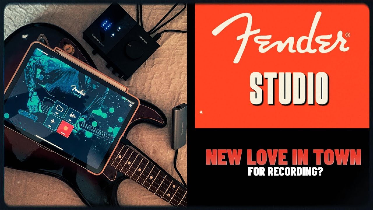FENDER STUDIO: NEW LOVE IN TOWN FOR RECORDING? | First Test Session # ...