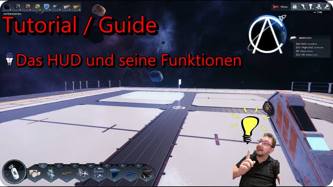 Das HUD und seine Funktionen @ Astro Colony Tutorial/Guide - YouTube