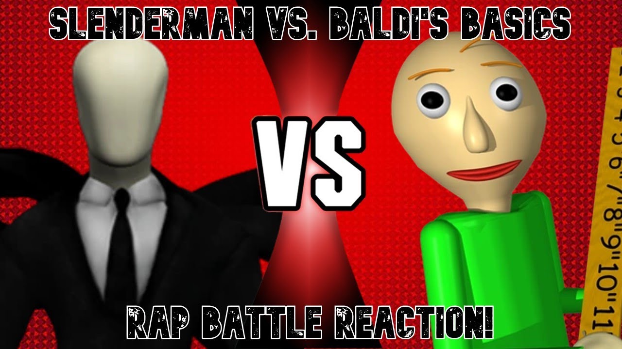 Bro copied Cam | Slenderman Vs. Baldi's Basics Rap Battle REACTION ...