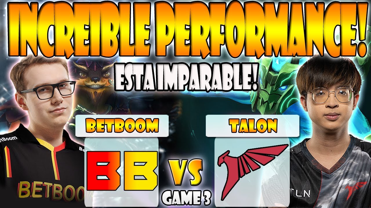 BETBOOM VS TALON BO3[GAME 3] GPK, NIGHTFALL VS 23SAVAGE, MIKOTO -DREAMLEAGUE SEASON 20- DOTA 2 ...