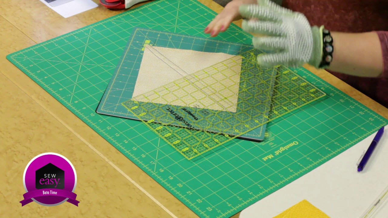 Sew Easy: 8-at-a-Time Triangle-Squares — Our Favorite Method! - YouTube