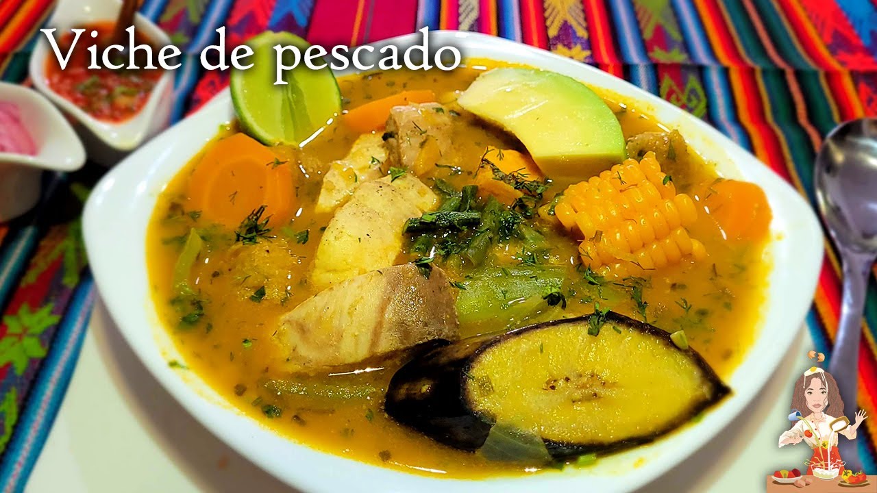 ♨️🇪🇨VICHE DE PESCADO🐟😘👌 - YouTube