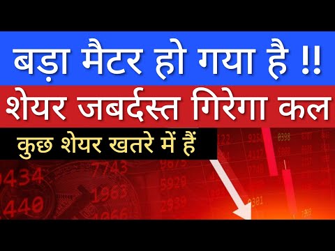 बड़ा MATTER हो गया है 🔴 SHARE MARKET LATEST NEWS TODAY | STOCK MARKET INDIA
