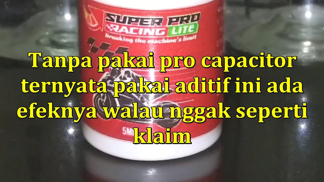 Review aditif bensin Super Pro Racing Lite, NMAX bensin pertalite, part ...