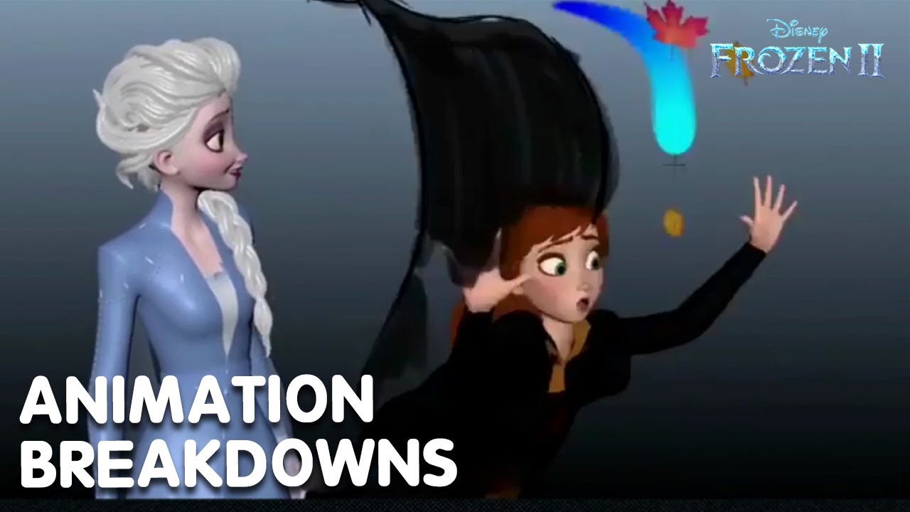 Frozen 2 | Elsa & Anna Animation Breakdowns - YouTube