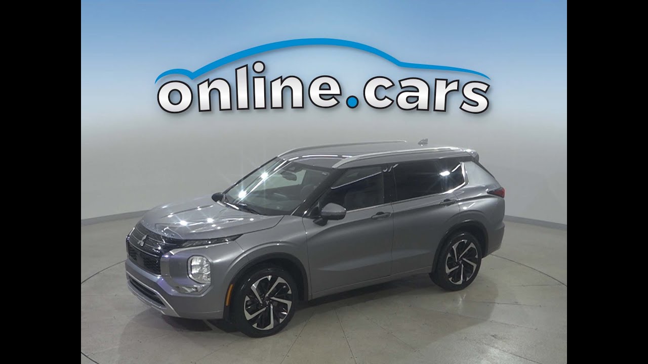 A55644NA Used 2022 Mitsubishi Outlander Gray SUV Test Drive, Review ...