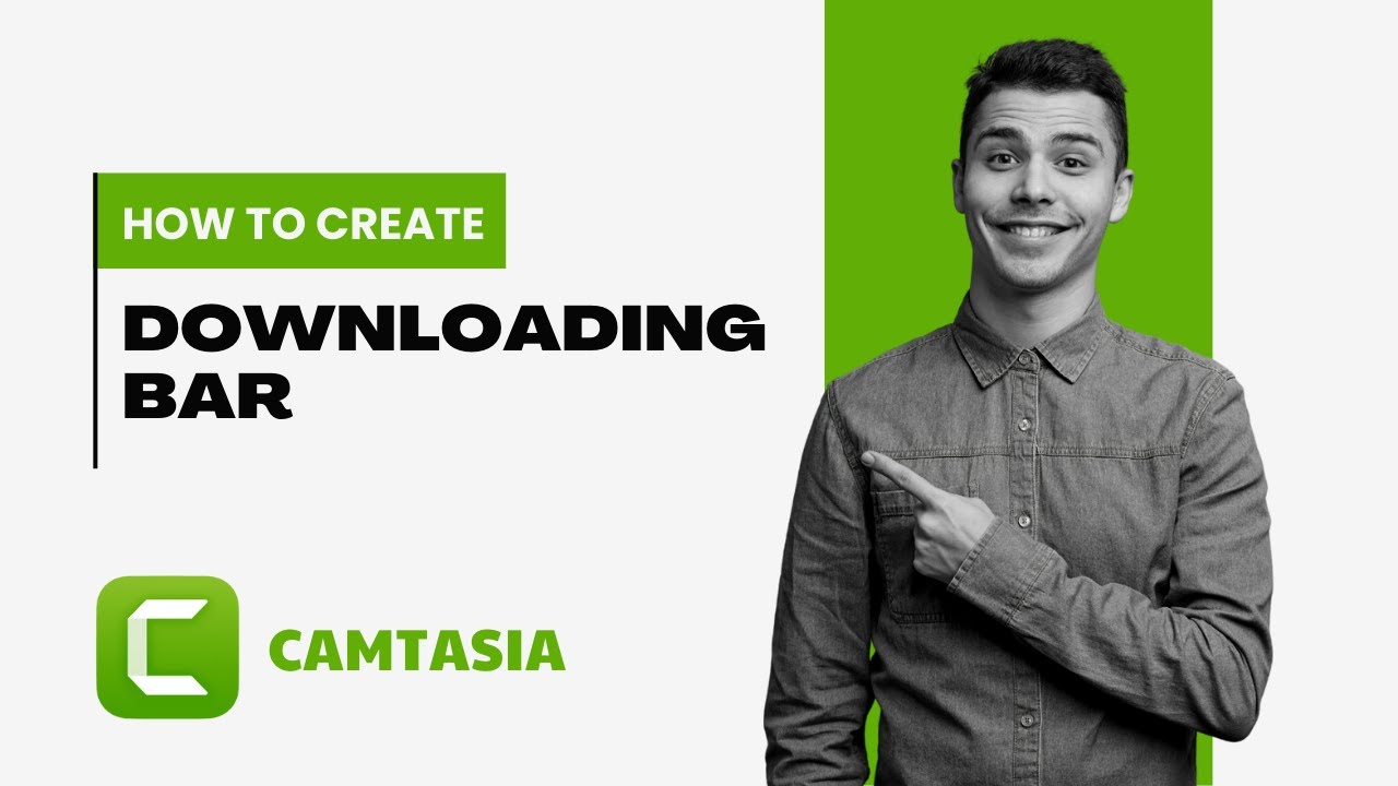 How To Create a Downloading Bar in Camtasia - YouTube