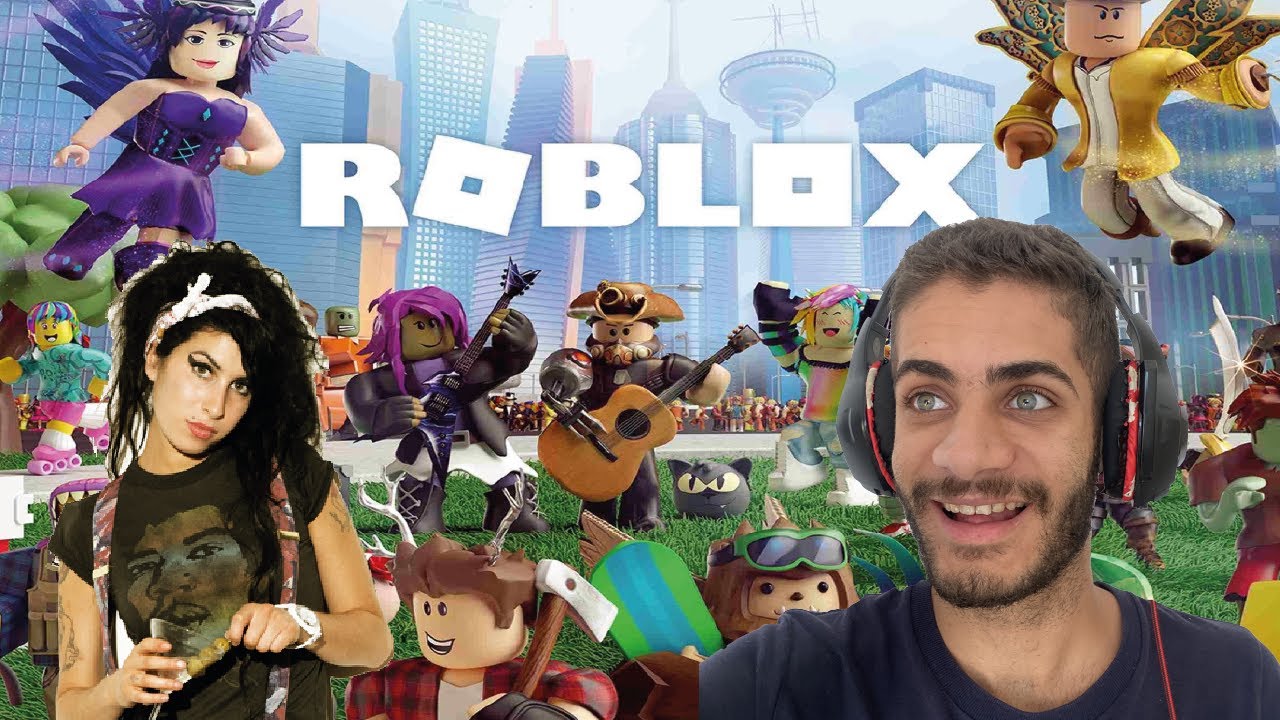 ENCONTREI A AMY WINEHOUSE O ROBLOX - YouTube