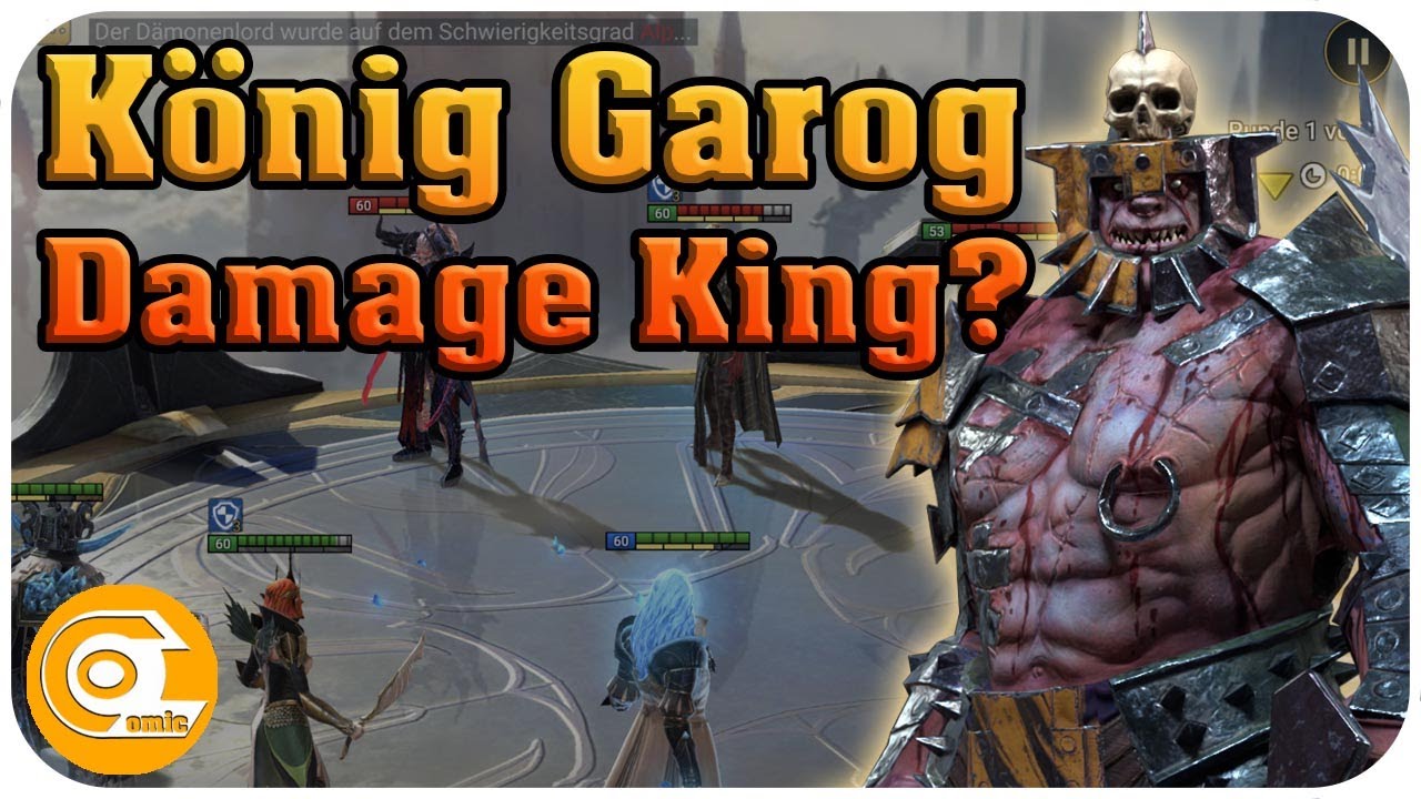 König Garog Guide | RAID Shadow Legends (King Garog Guide) | Ocomic ...