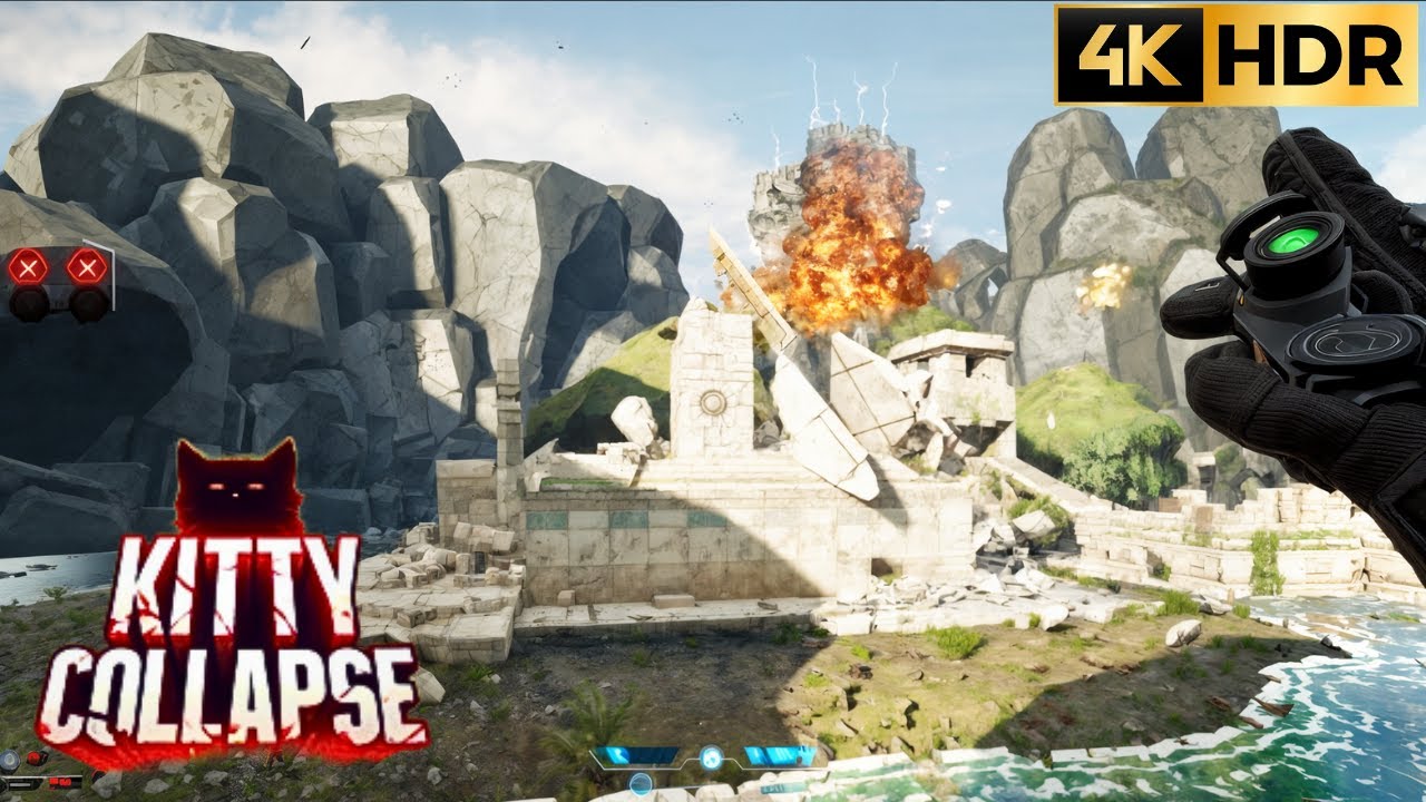Kitty Collapse Gameplay Walkthrough | No Commentary | 4K 60FPS - YouTube