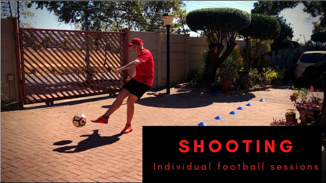Individual Football Session. Shooting! - YouTube